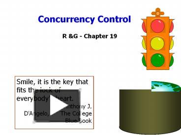 PPT – Concurrency Control PowerPoint presentation | free to download ...