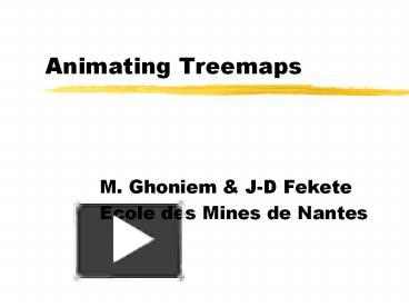 PPT – Animating Treemaps PowerPoint presentation | free to download ...