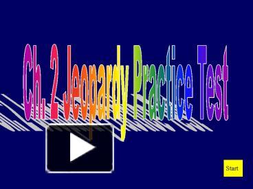 PPT – Jeopardy in Color PowerPoint presentation | free to view - id ...