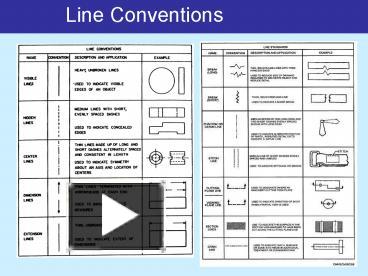 Line Conventions presentation | free to view