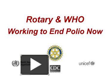 Rotary presentation | free to view