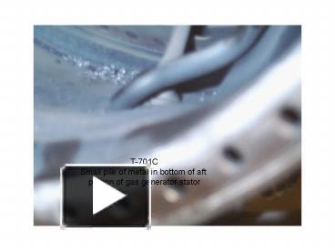 T701C presentation | free to view