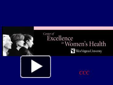 CCC presentation | free to view