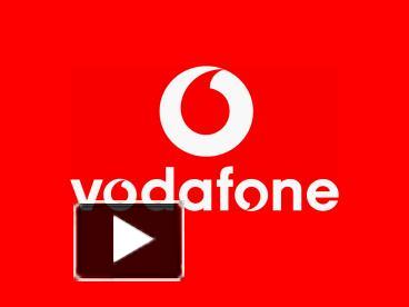 Vodafone template presentation | free to view