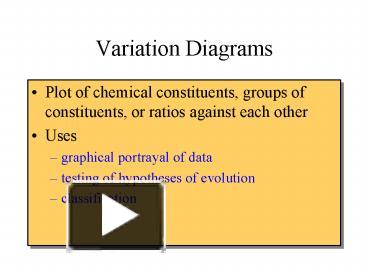 Variation Diagrams presentation | free to view