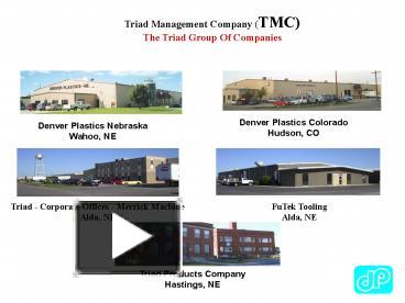 PPT – Triad Management Company TMC PowerPoint presentation | free to ...