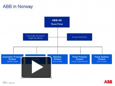 ABB AS presentation | free to view
