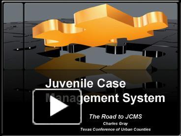 Juvenile Case Management System presentation | free to view