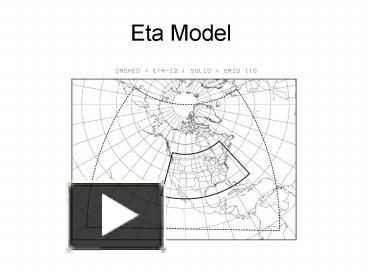 PPT – Eta Model PowerPoint presentation | free to download - id: 1d9e5c ...