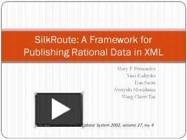 PPT – Mary F. Fernandez PowerPoint presentation | free to download - id ...