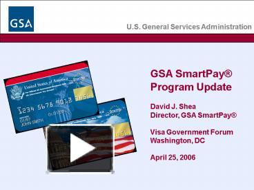 GSA presentation | free to view