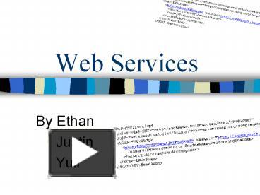 PPT – Web Services PowerPoint presentation | free to download - id ...
