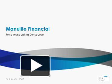 Manulife Financial presentation | free to view