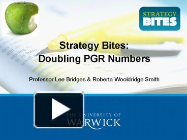 PPT – Strategy Bites: PowerPoint presentation | free to download - id ...