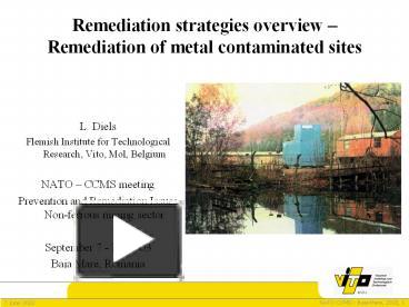 Remediation strategies overview presentation | free to download