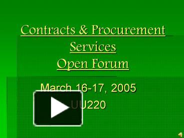 PPT – Contracts PowerPoint presentation | free to view - id: 1dcad-MTYyN