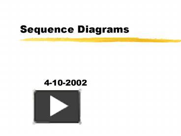 Sequence Diagrams presentation | free to download
