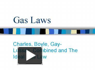 Gas Laws presentation | free to view