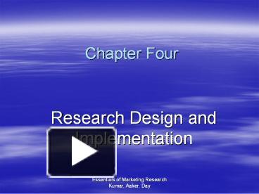 PPT – Chapter Four PowerPoint presentation | free to download - id ...