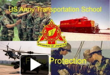 Force Protection presentation | free to view