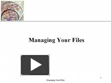 PPT – File and Windows Explore PowerPoint presentation | free to ...