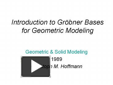 PPT – Introduction to Gr PowerPoint presentation | free to download ...