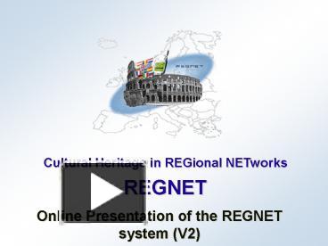PPT – Online Presentation of the REGNET system (V2) PowerPoint ...