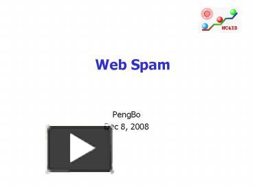 PPT – Web Spam PowerPoint presentation | free to view - id: 1e05c-OTJkN