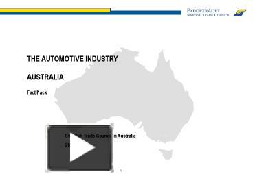 Automotive Fact Pack presentation | free to view