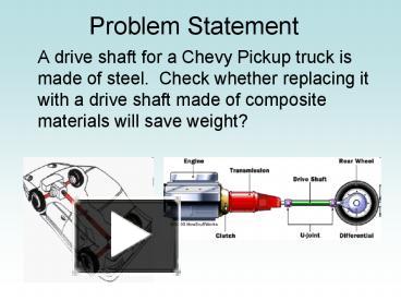 Problem Statement presentation | free to view
