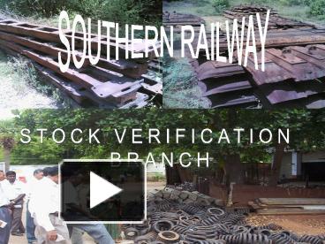 STOCK VERIFICATION BRANCH presentation | free to view