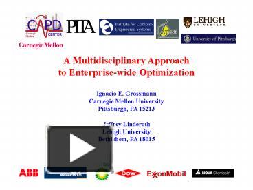 A Multidisciplinary Approach presentation | free to view