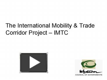 PPT – The International Mobility PowerPoint presentation | free to ...