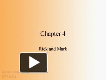 PPT – Rick and Mark PowerPoint presentation | free to view - id: 1e5145 ...