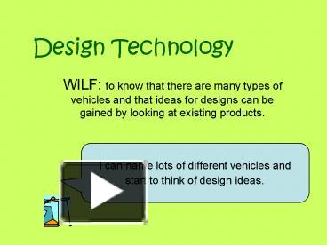 PPT – Design Technology PowerPoint presentation | free to download - id ...