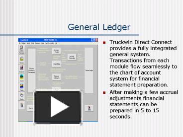 PPT – General Ledger PowerPoint presentation | free to view - id ...