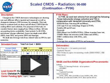 PPT – Scaled CMOS PowerPoint presentation | free to view - id: 1e676a-ZDc1Z