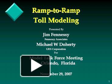 PPT – Ramp-to-Ramp PowerPoint presentation | free to download - id ...