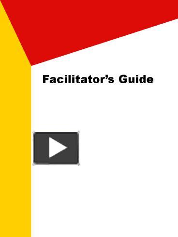 Facilitators Guide presentation | free to view