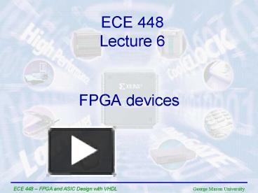 PPT – FPGA devices PowerPoint presentation | free to view - id: 1e8a9b ...