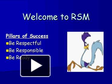 PPT – Welcome to RSM PowerPoint presentation | free to view - id: 1e9a7 ...