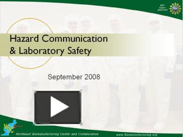 PPT – Hazard Communication PowerPoint presentation | free to view - id ...