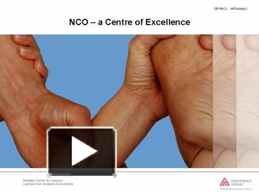 PPT – NCO a Centre of Excellence PowerPoint presentation | free to view ...