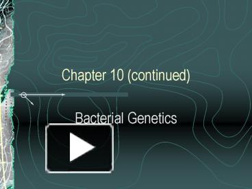 PPT – Chapter 10 continued PowerPoint presentation | free to view - id ...