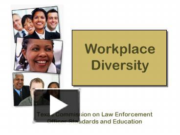 Workplace Diversity presentation | free to view