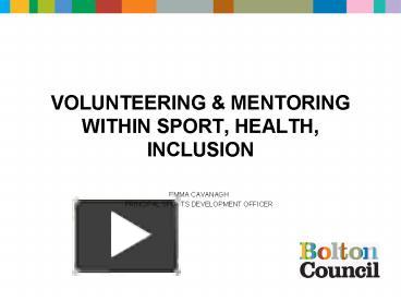 PPT – VOLUNTEERING PowerPoint presentation | free to view - id: 1eb08d ...