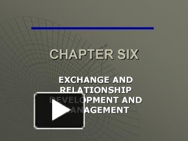 PPT – CHAPTER SIX PowerPoint presentation | free to download - id ...