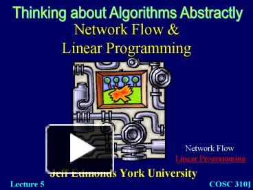PPT – Network Flow PowerPoint presentation | free to view - id: 1ee2b1 ...