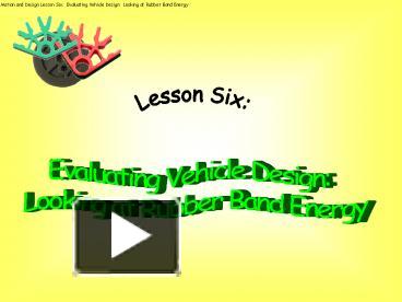 PPT – Evaluating Vehicle Design: PowerPoint presentation | free to ...