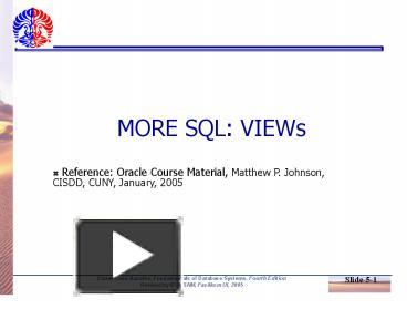 Elmasri and Navathe, Fundamentals of Database Systems, Fourth Edition ...